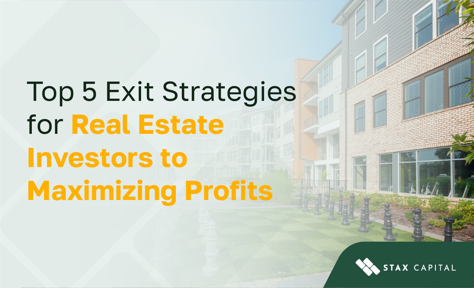 Real Estate Exit Strategies: 5 Smart Ways to Boost Investment Returns Real Estate Exit Strategies: 5 Smart Ways to Boost Investment Returns
